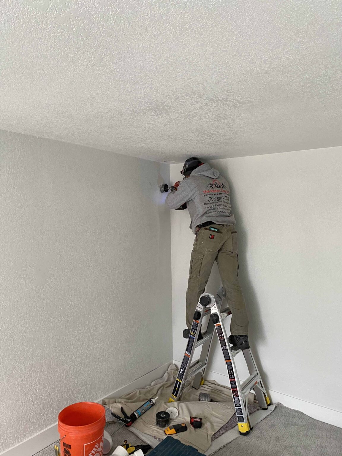Installing a Radon Mitigation System: A Step-by-Step Guide (w/ Pictures ...